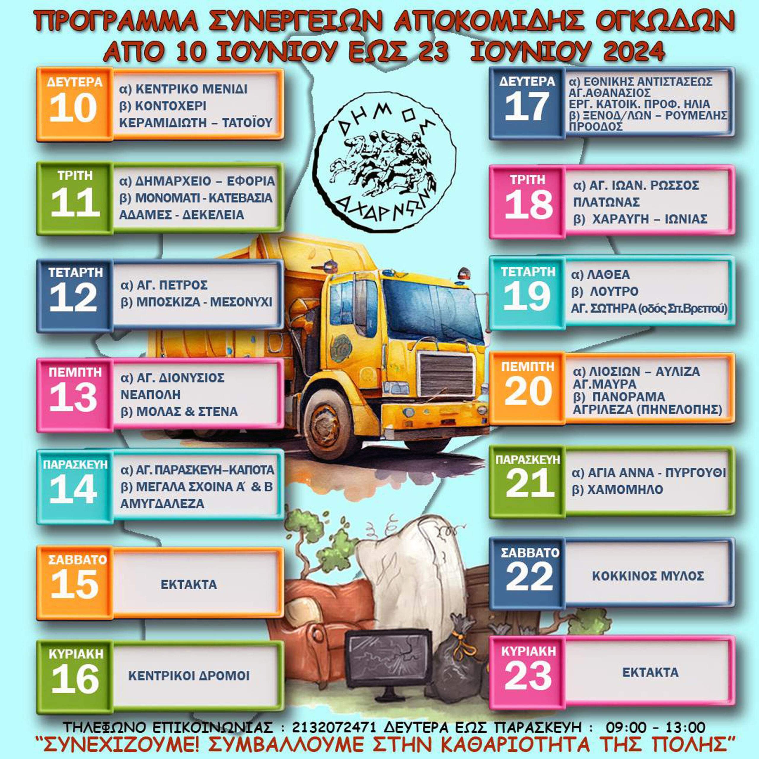 ΝΕΟ ΠΡΟΓΡΑΜΜΑ ΑΠΟΚΟΜΙΔΗΣ ΟΓΚΩΔΩΝ ΑΝΤΙΚΕΙΜΕΝΩΝ ΑΠΌ 10 ΕΩΣ 23 ΙΟΥΝΙΟΥ ...